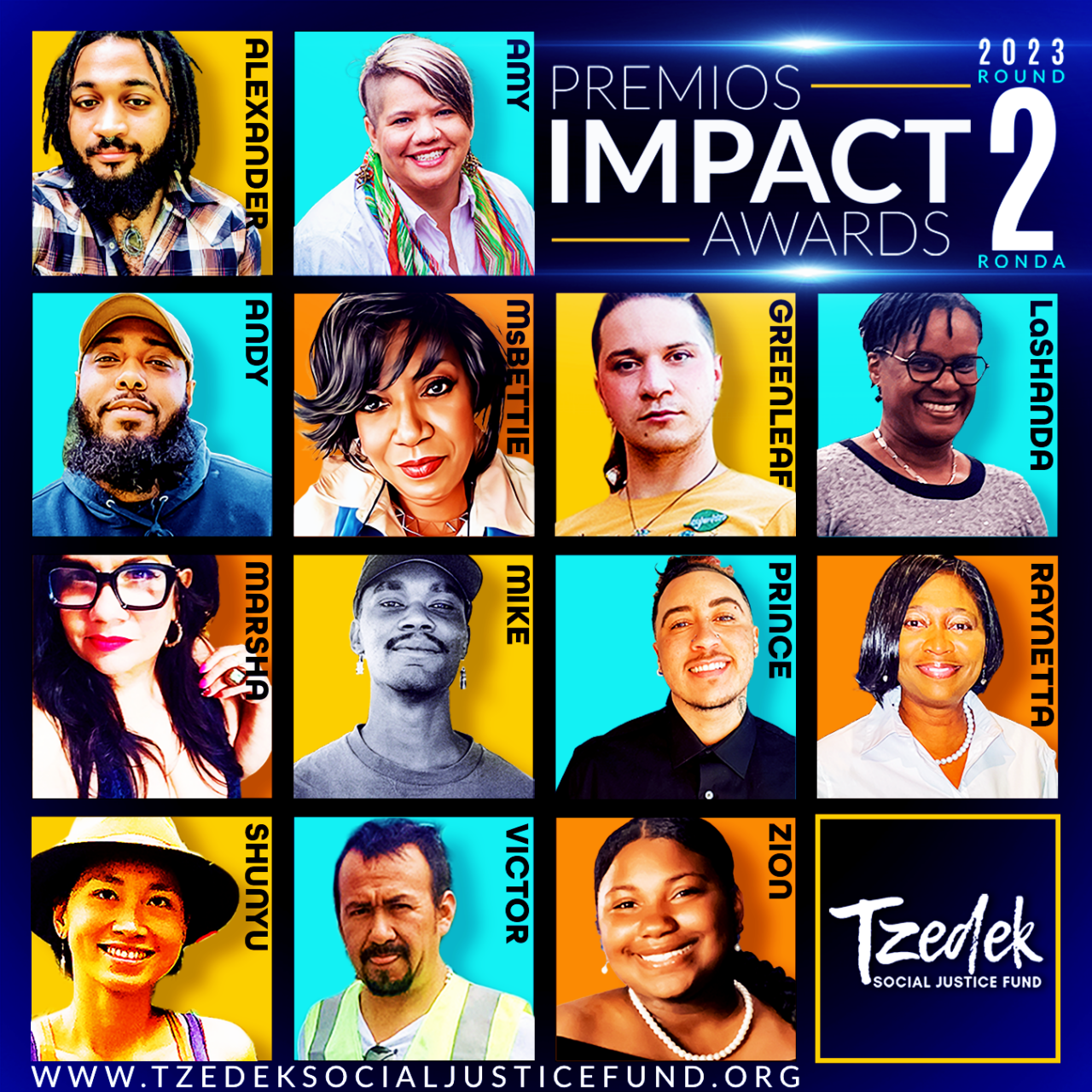 Beneficiares del Premio Impact 2023 - Segunda Ronda - Tzedek Social Justice Fund